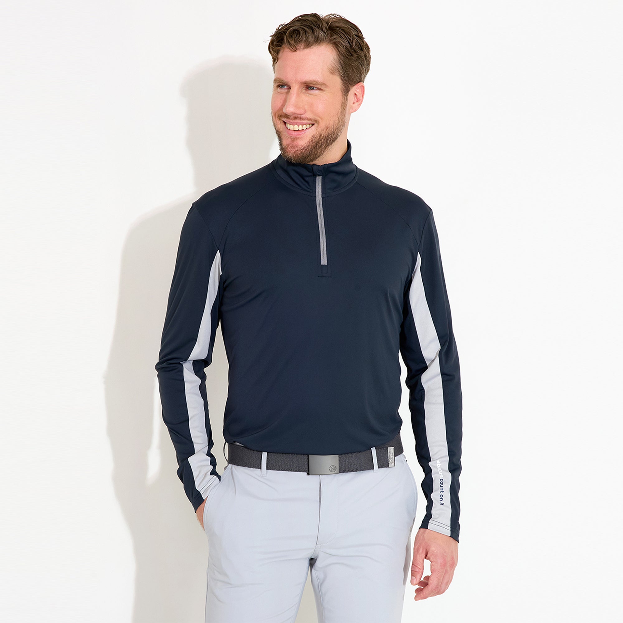 Men's Aloha UV Cut Long sleeve Shirt (UPF 50) – Abacus Sportswear US
